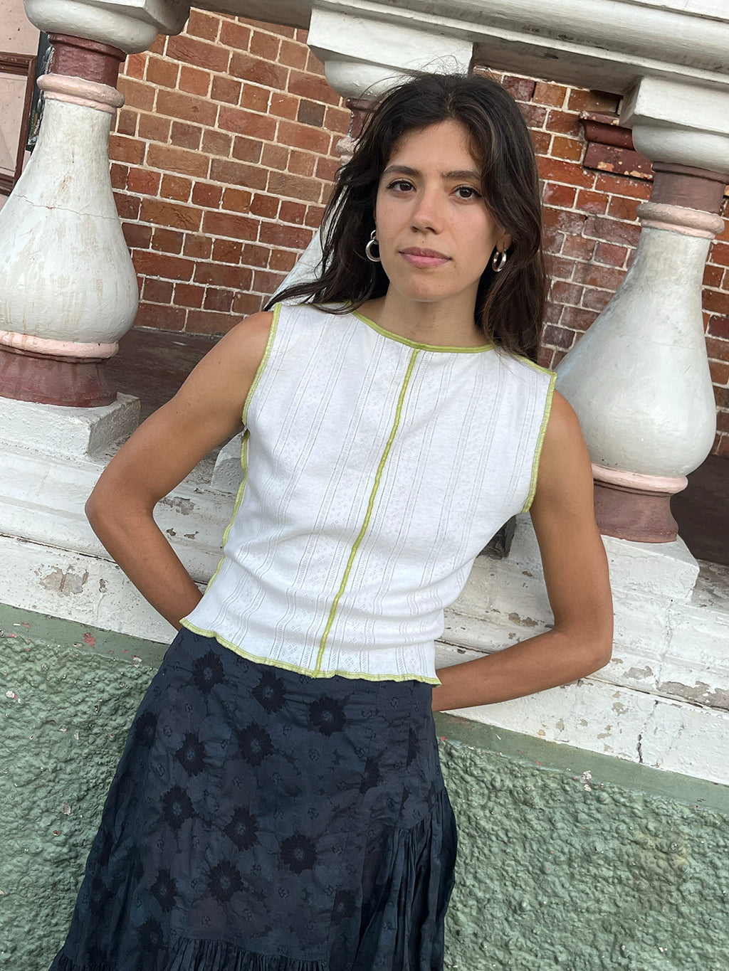 Oona Tank - Chartreuse – Muse The Label